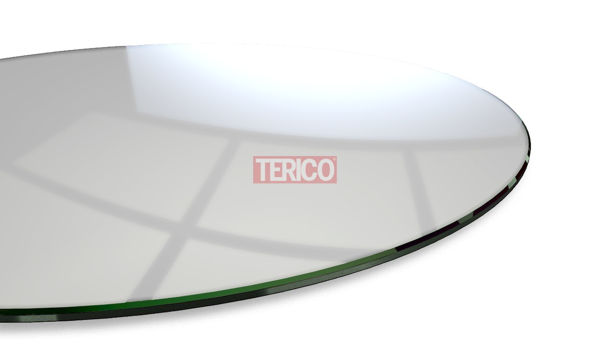 Стекло на стол Стекло Ø800х10 мм (каленое, прозрачное) — 3457 грн ...